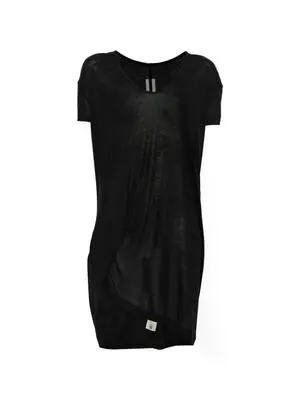 Rick Owens V-neck Jersey T-shirt - Grey