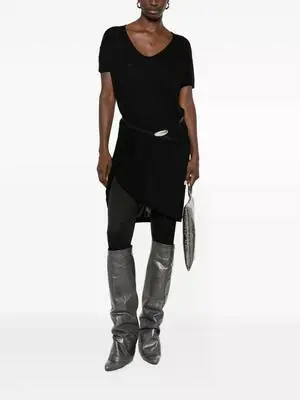 Rick Owens V-neck Jersey T-shirt
