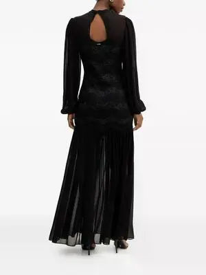 TWINSET Lace-panelled Long-sleeve Dress