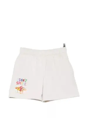 MELT Graphic-print Shorts - Neutrals