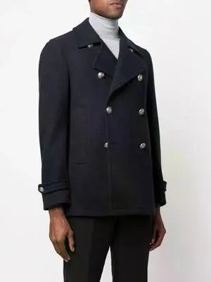 Tagliatore Double-breasted Wool-cashmere Coat
