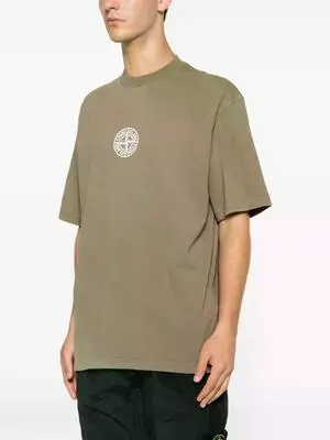 Stone Island Logo-print Short-sleeve T-shirt