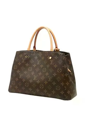 LOUIS VUITTON 2020 Monogram Montaigne Mm Satchel
