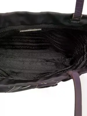 Prada 2000-2013 Rosette Tessuto Tote Bag