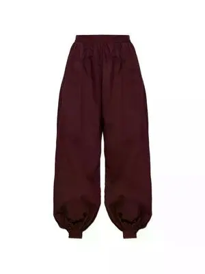 ROTATE BY BIRGER CHRISTENSEN Gathered-cuff Loose-fit Trousers
