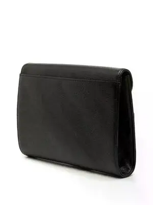 Saint Laurent 20th Century Grained Calfskin Clutch Bag