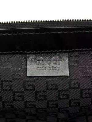 Gucci 2000-2015 Canvas Cosmetic Pouch