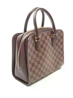 LOUIS VUITTON 2001 Damier Ebene Triana Handbag
