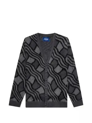 AWAKE NY V-neck Cardigan - Grey