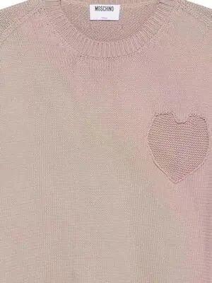 Moschino Heart-knit Sweater
