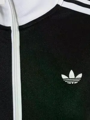 Adidas Logo-embroidered Striped Track Jacket