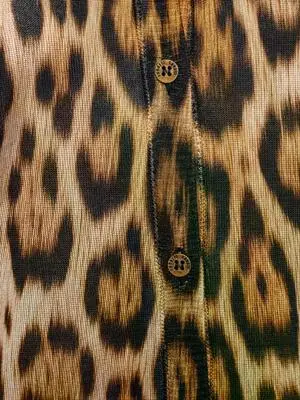 Roberto Cavalli Leopard-print Knit Tank Top