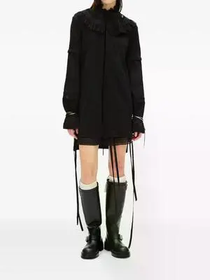 ANN DEMEULEMEESTER Lucina Panelled T-shirt Mini Dress