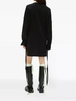 ANN DEMEULEMEESTER Lucina Panelled T-shirt Mini Dress