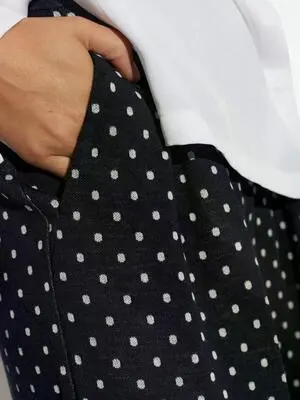 Max Mara Cerbero Polka-dot Palazzo Pants