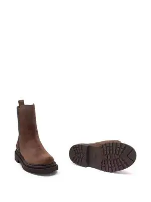 Brunello Cucinelli Panelled Monili-chain Boots