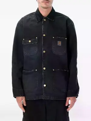 Carhartt Work In Progress Og Chore Coat Jacket - Black