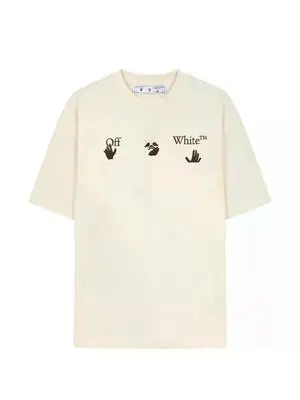 Off-White Graphic-print T-shirt - Neutrals