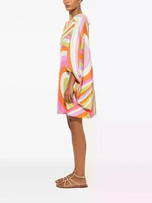Emilio Pucci Iride-print Silk Kaftan