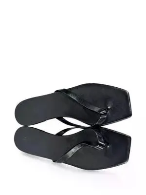 AeydĒ Square-toe Thong Sandals