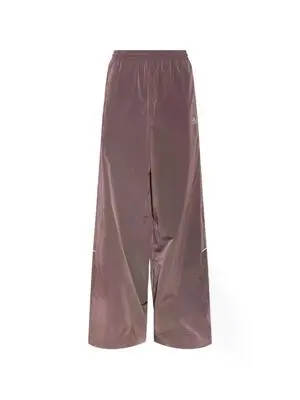 Adidas Teamgeist Logo-print Wide-leg Track Pants - Purple