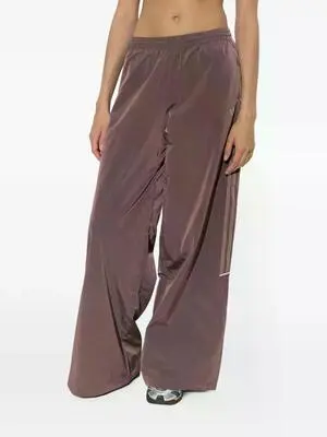 Adidas Teamgeist Logo-print Wide-leg Track Pants