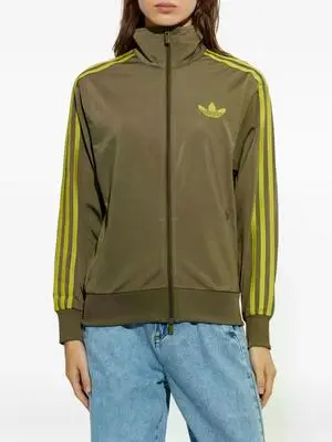 Adidas Stripe-detail Logo Jacket