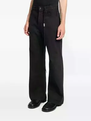 ANN DEMEULEMEESTER Modest Five-pocket Flared Jeans