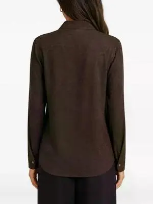 RETORI Palm-jacquard Long-sleeve Shirt