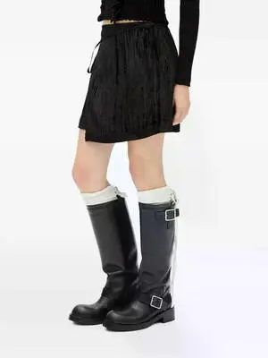 ANN DEMEULEMEESTER Midi Wrap Skirt