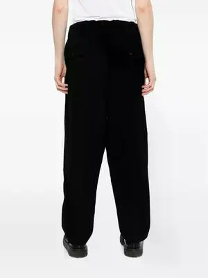 Yohji Yamamoto Gabardine Trousers - Black