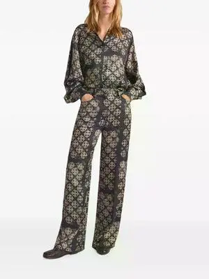 Momoni Ortiz Printed Palazzo Pants