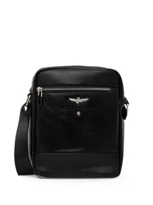 AERONAUTICA MILITARE Logo-plaque Zip-fastening Belt Bag - Black