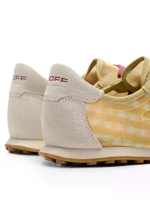 HOFF Bridge Gingham-pattern Panelled Sneakers