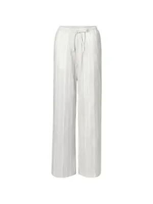 Loulou De Saison Macao Striped Drawstring Trousers