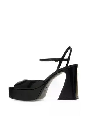 Fendi Argo Heeled Sandals - Black