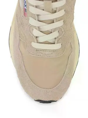 AUTRY Suede-panelled Low-top Sneakers