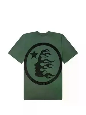 HELLSTAR Rhinestone-embellished Logo-print T-shirt