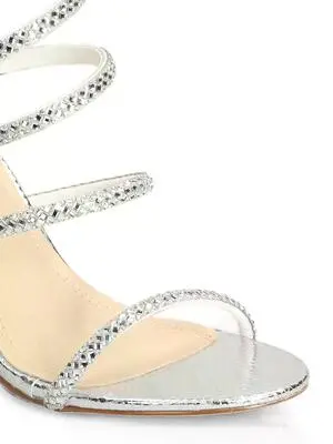 TWENTY FOURHAITCH Zeja Crystal-embellished Sandals