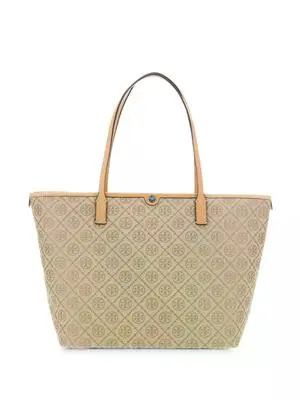 Tory Burch Large T-monogram Tote Bag - Neutrals