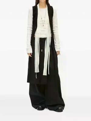 ANN DEMEULEMEESTER Dot Wrinkled Long-sleeve T-shirt