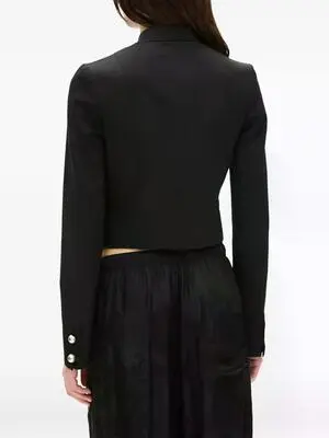ANN DEMEULEMEESTER Bab Stand-collar Button-up Jacket