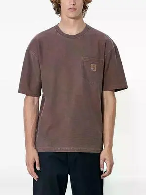 Carhartt Work In Progress Loose Pocket Cotton T-shirt - Brown