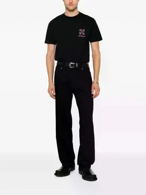 Off-White Arrows Logo-print Cotton T-shirt