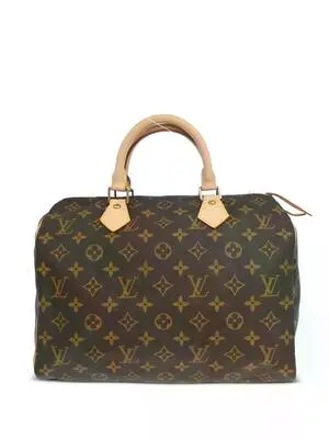 LOUIS VUITTON 1998 Speedy Monogram Tote Bag