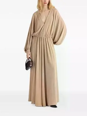 Momoni Lurex-jersey Maxi Dress