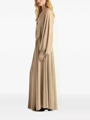 Momoni Lurex-jersey Maxi Dress