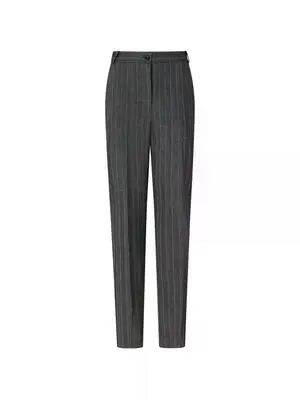 Pinko Pinstripe-pattern Tailored Trousers - Grey