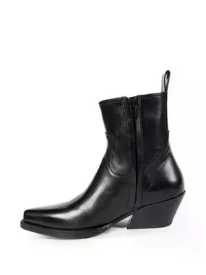 ANN DEMEULEMEESTER Imme Pointed-toe Ankle Boots