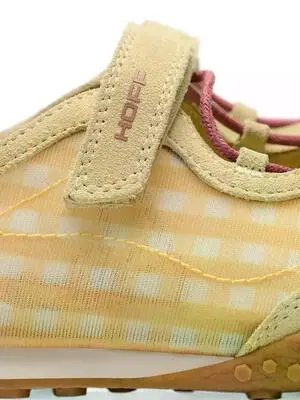 HOFF Bridge Gingham-pattern Touch-strap Sneakerinas